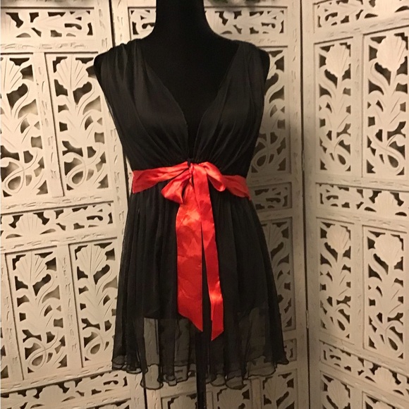 Dreamgirl | Intimates & Sleepwear | Dreamgirl Sweet Sheer Black Mesh A ...